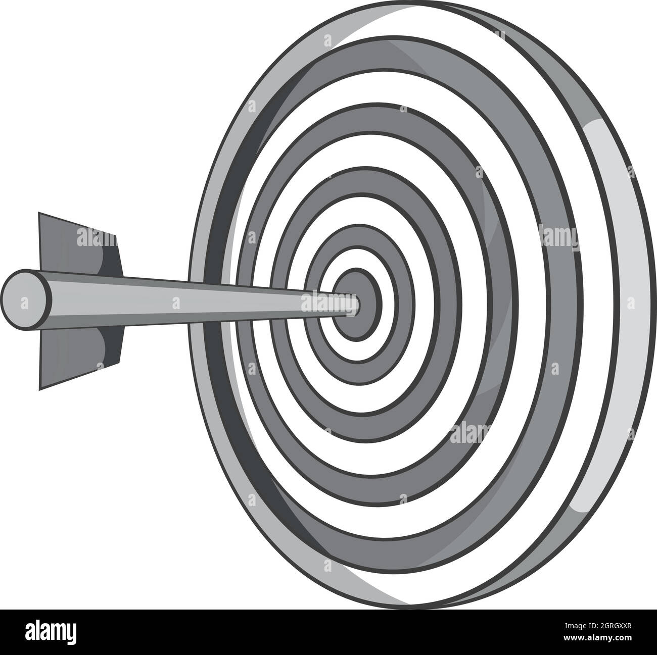 Target Clipart Black And White