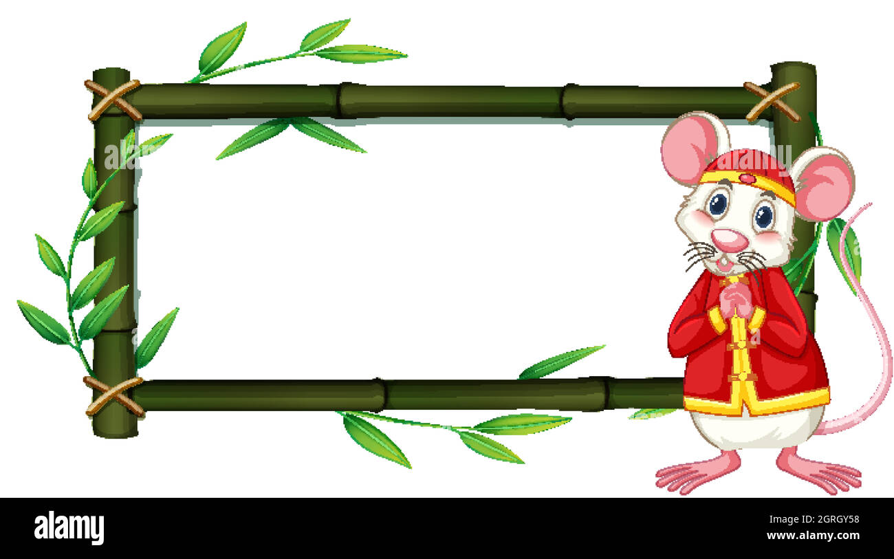 Bamboo border clipart hi-res stock photography and images - Alamy