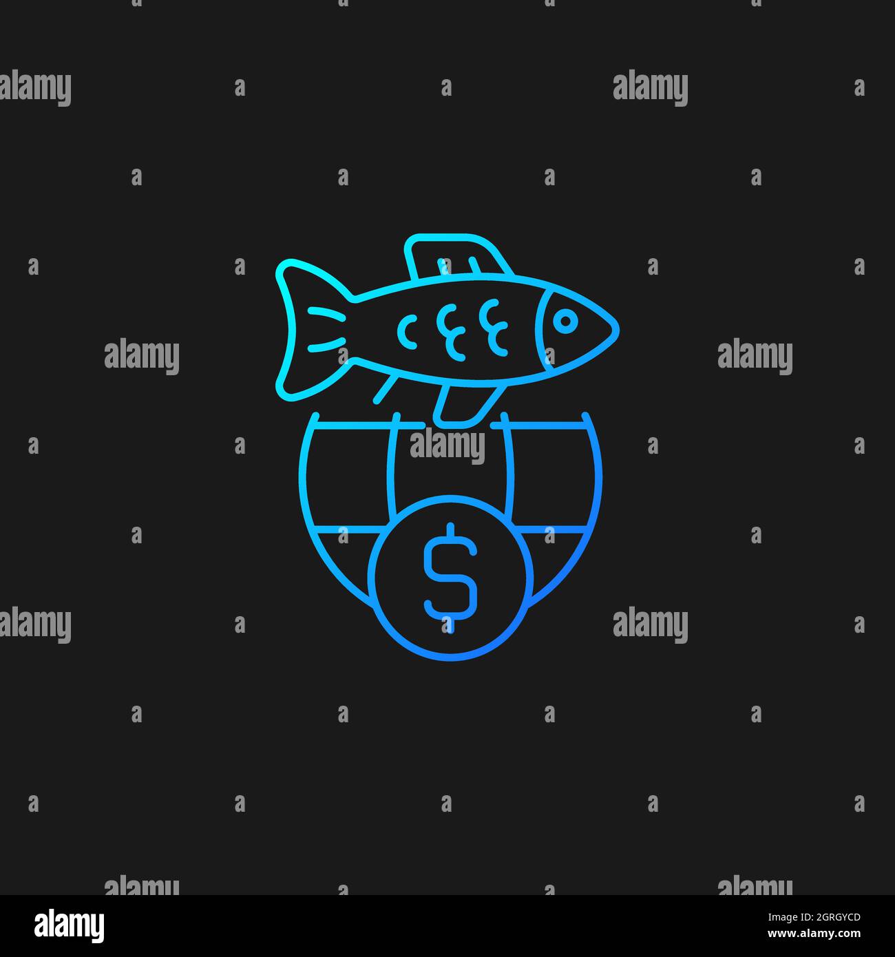 Fisheries monitoring Stock Vector Images - Alamy