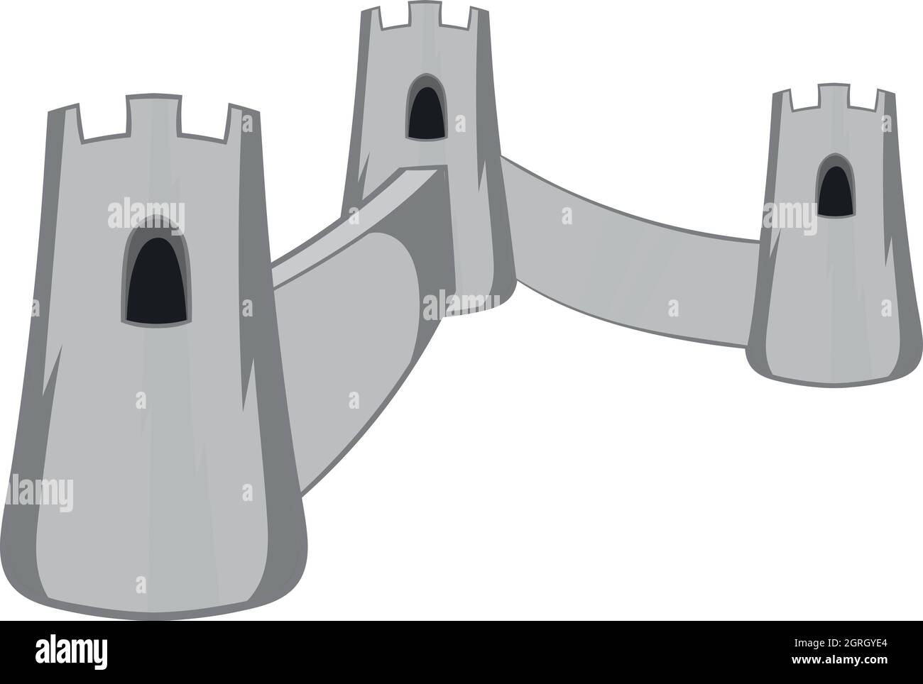 Castle building site Cut Out Stock Images & Pictures - Alamy