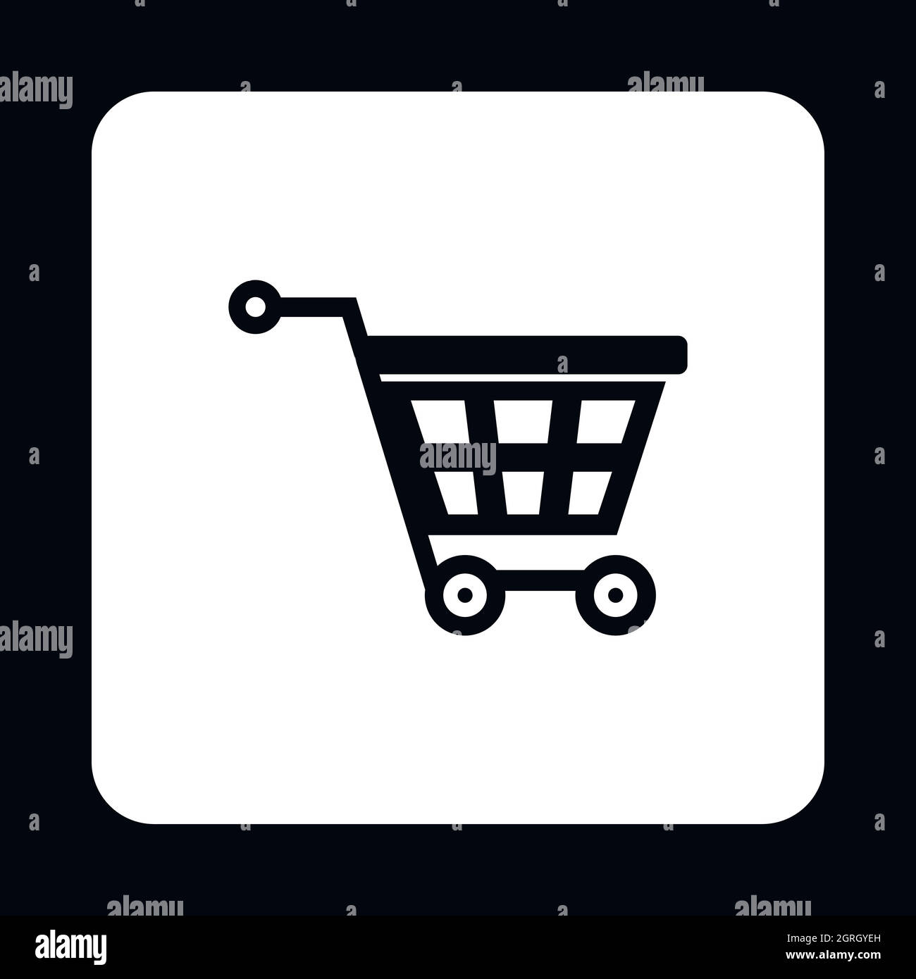 Shopping cart icon,simple style Stock Vector Image & Art - Alamy