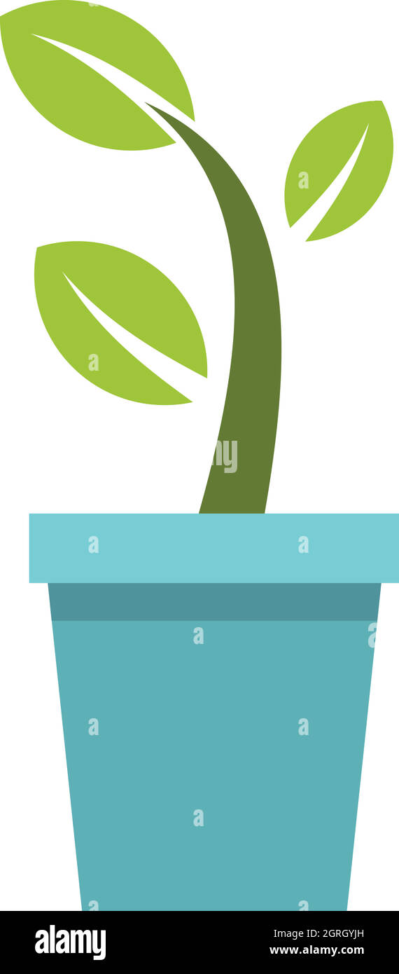 Seed pot Stock Vector Images - Alamy