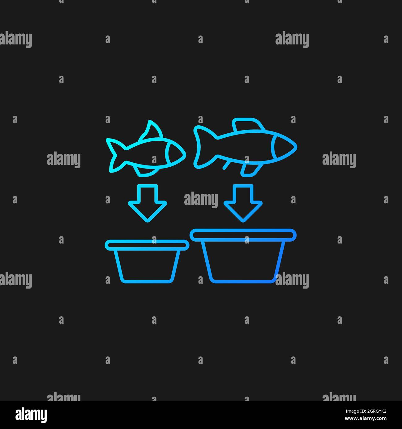 Fish sorting Stock Vector Images - Alamy