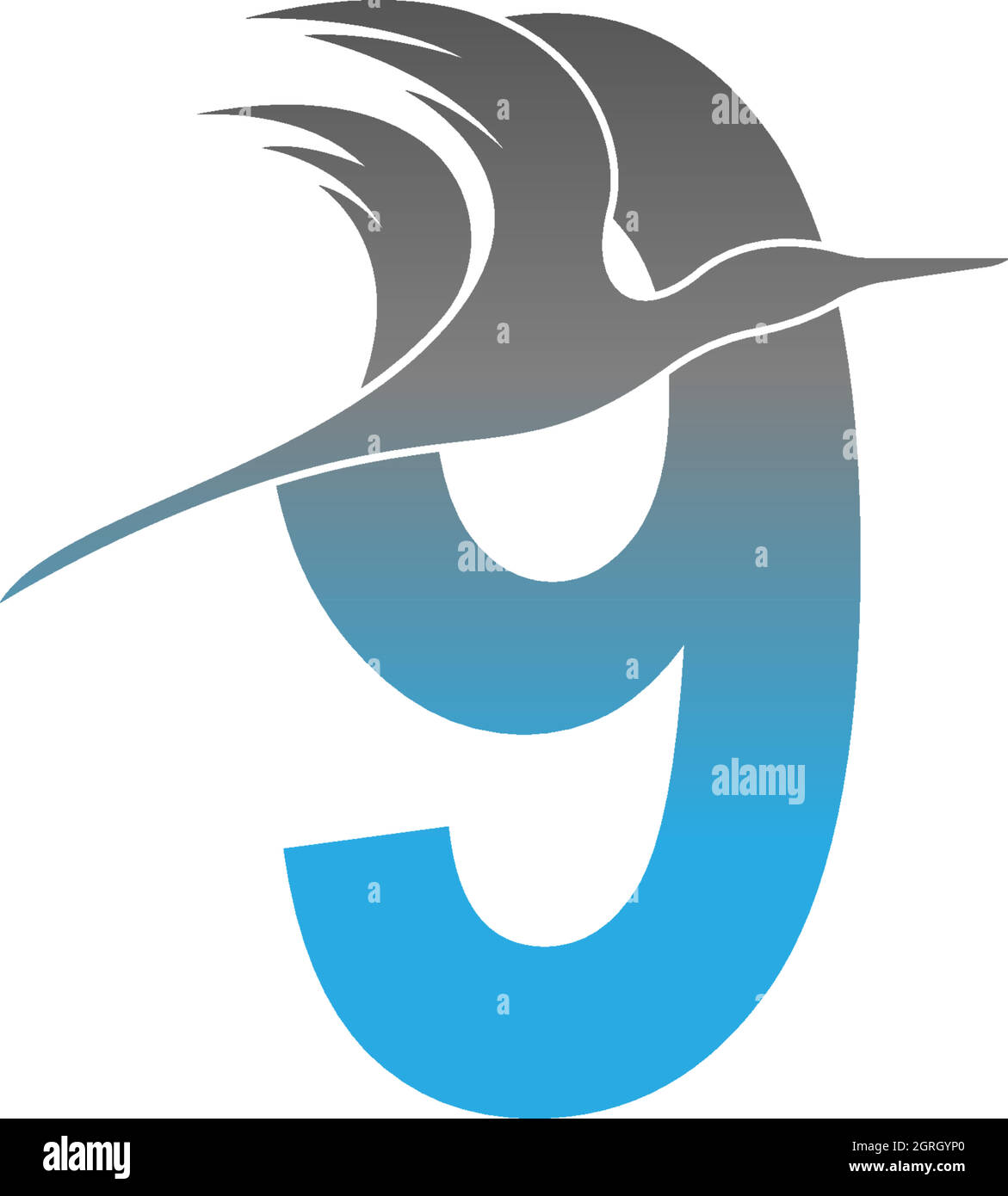 Number 9 logo hi-res stock photography and images - Alamy