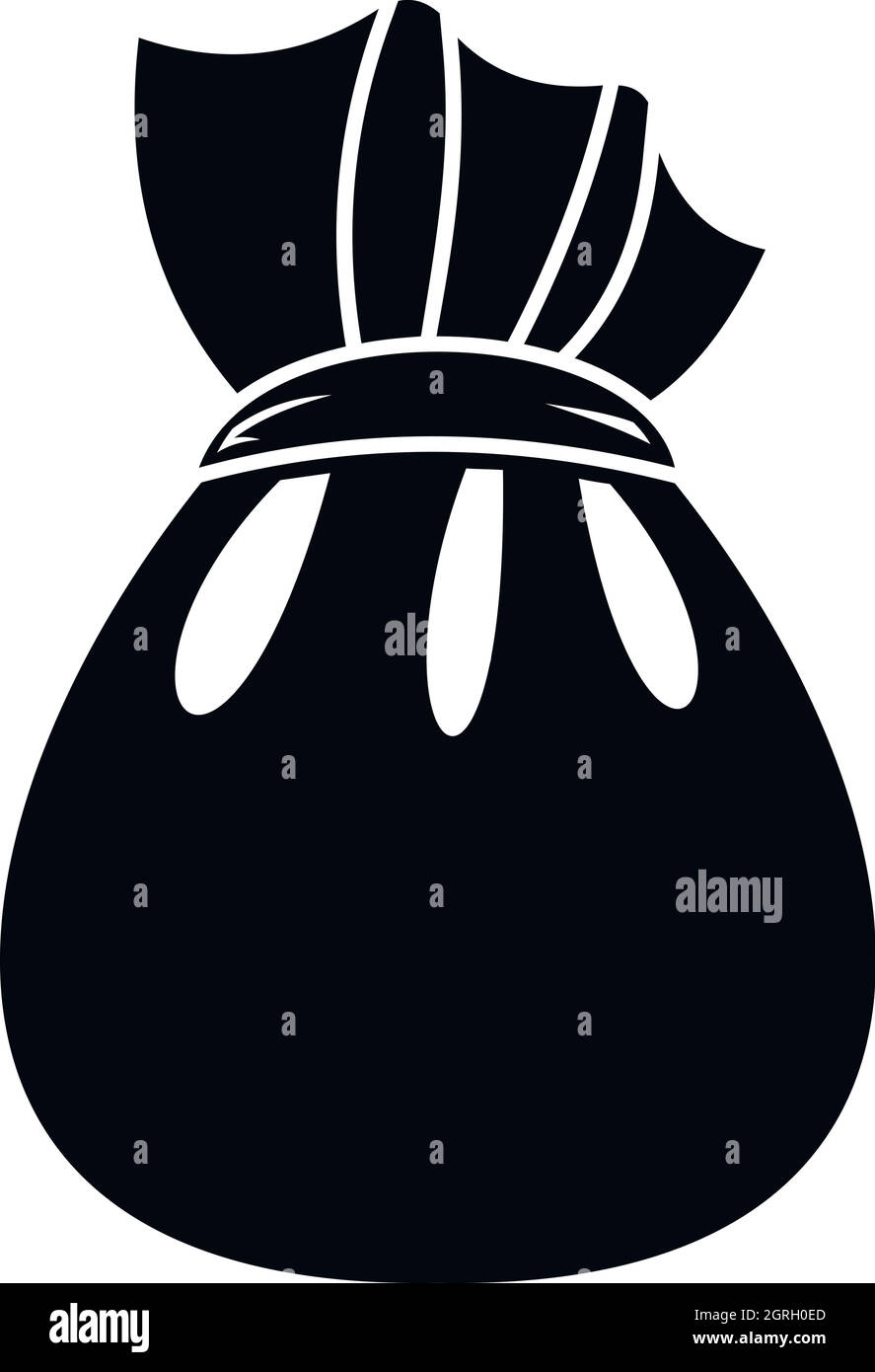 Material sack icon simple Stock Vector Images - Alamy