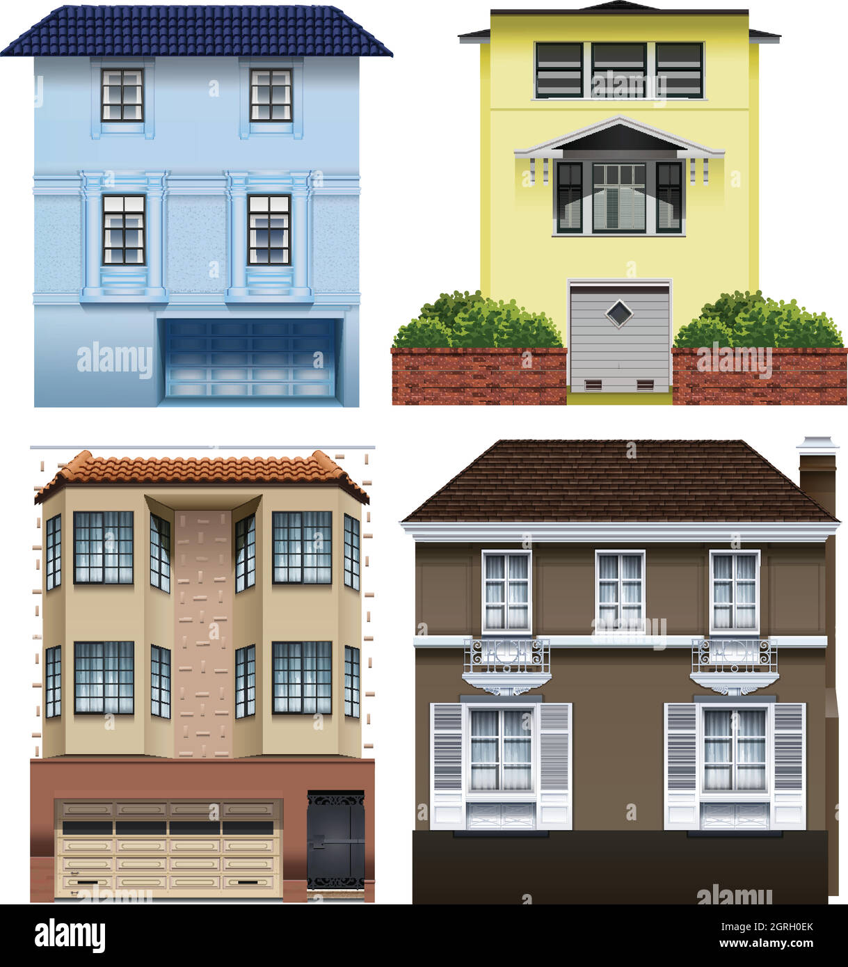 Different building designs Stock Vector Image & Art - Alamy