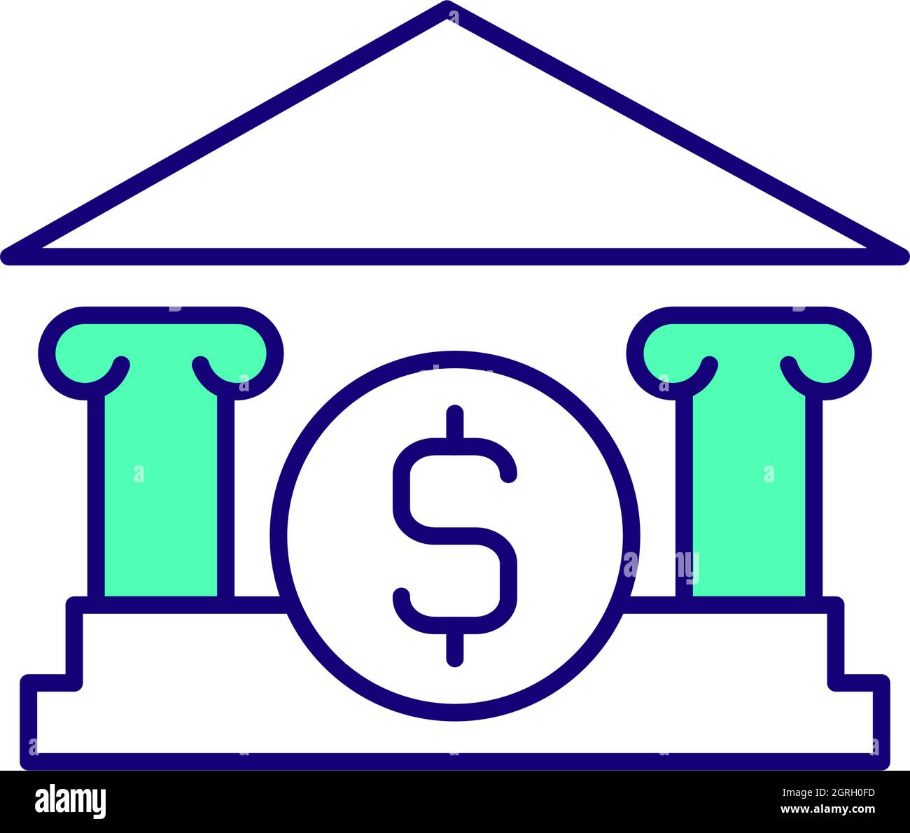 Banking services RGB color icon Stock Vector Image & Art - Alamy