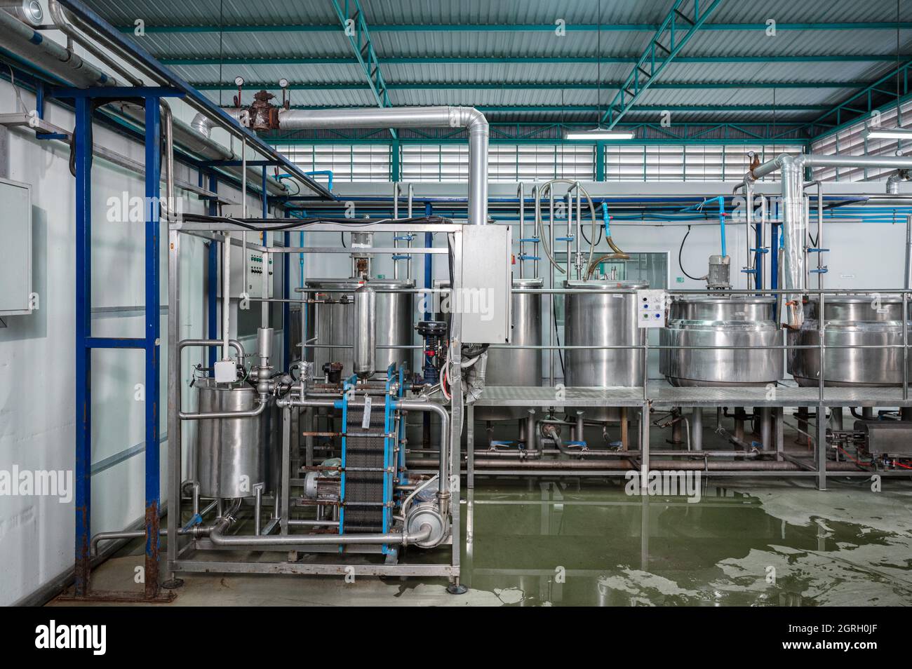 Automation beverage processing plant manufacture system with stainless ...