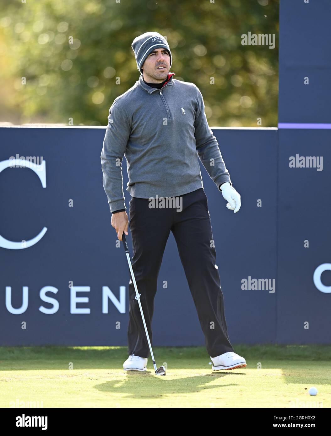 Spain's Javier Ballesteros on the eighth during day two of the Alfred ...