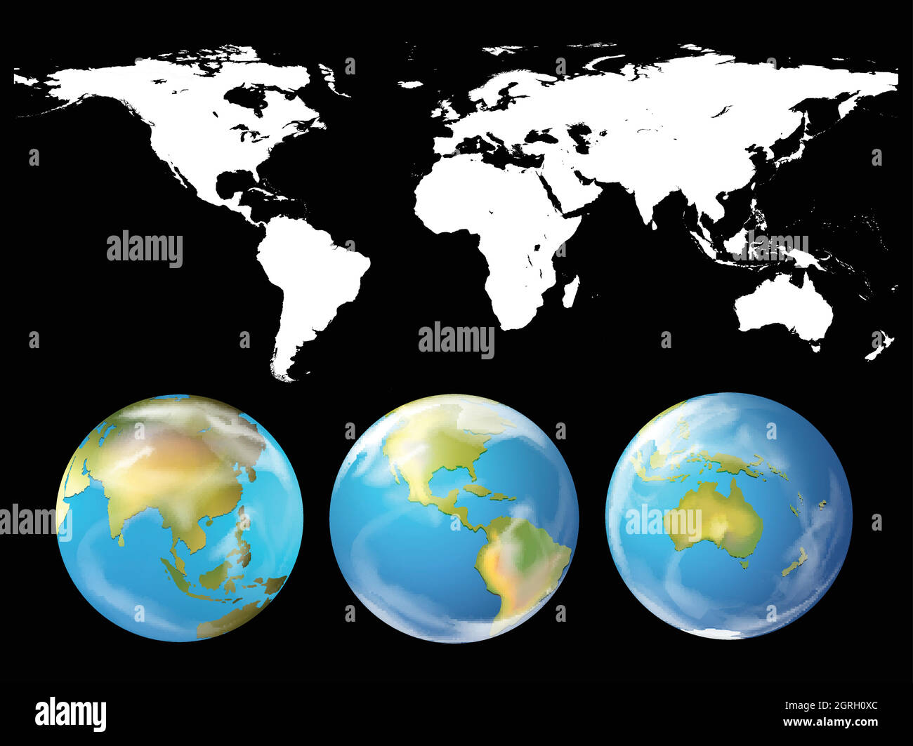 World atlas hi-res stock photography and images - Alamy