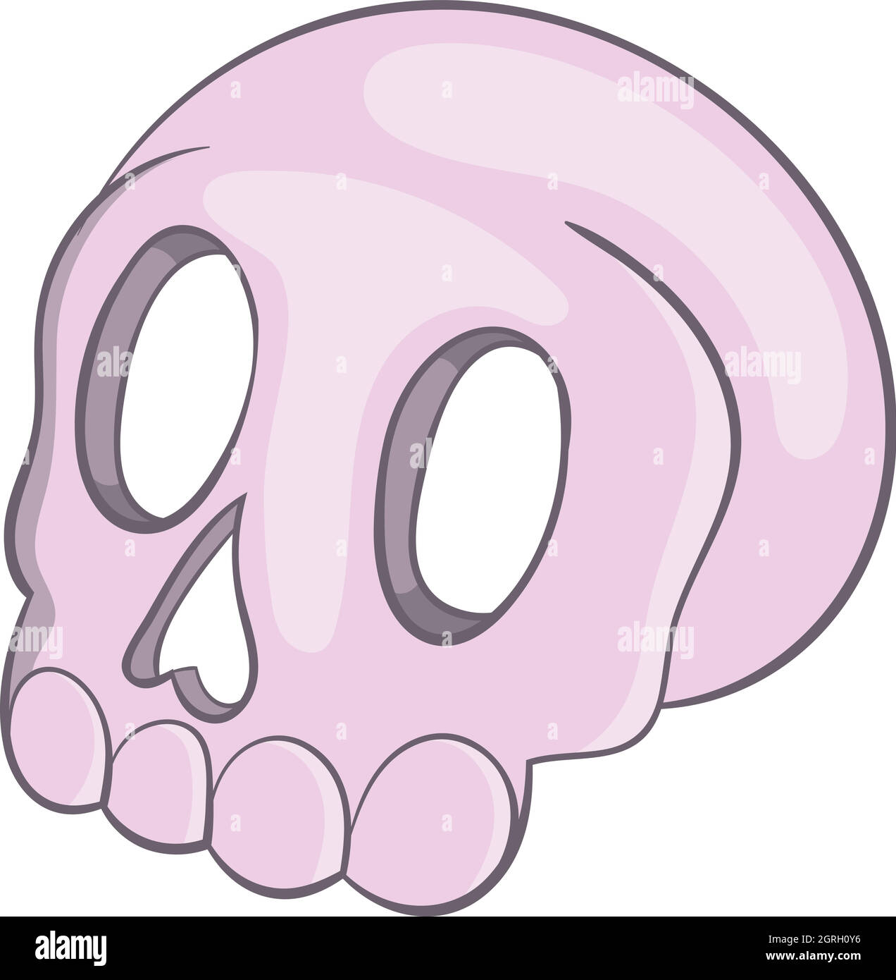 Cartoon halloween pirate skull Stock Vector Images - Alamy