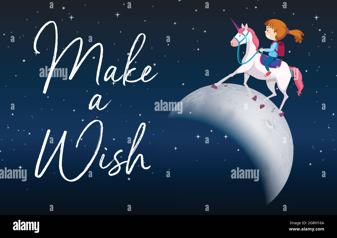 Some see a wish Stock Vector Images - Alamy