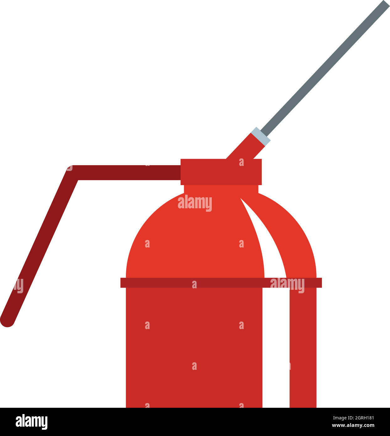 Fire extinguisher icon, flat style Stock Vector Image & Art - Alamy
