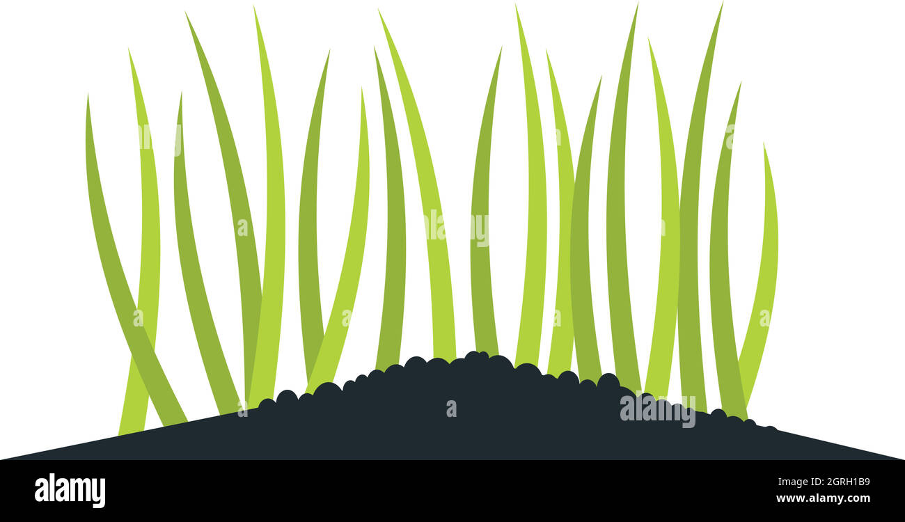 Turf soil Stock Vector Images - Alamy