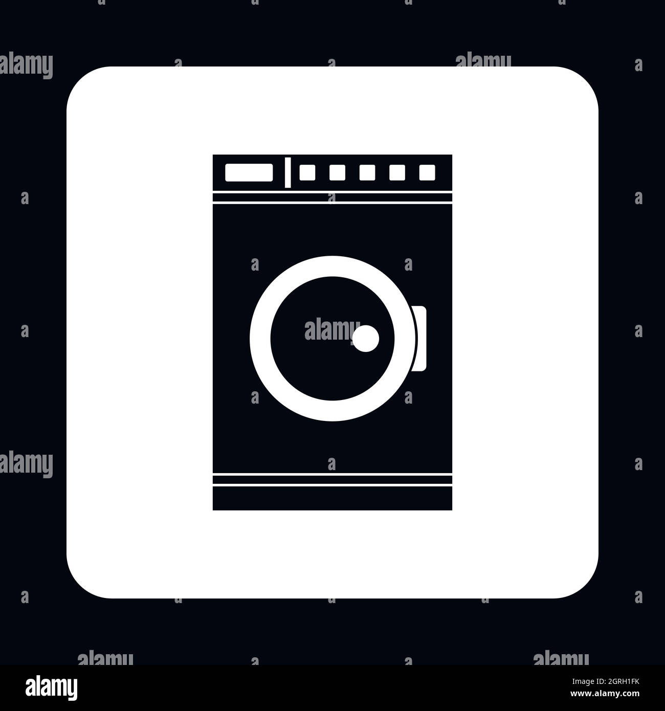 Washing machine icon, simple style Stock Vector Image & Art - Alamy