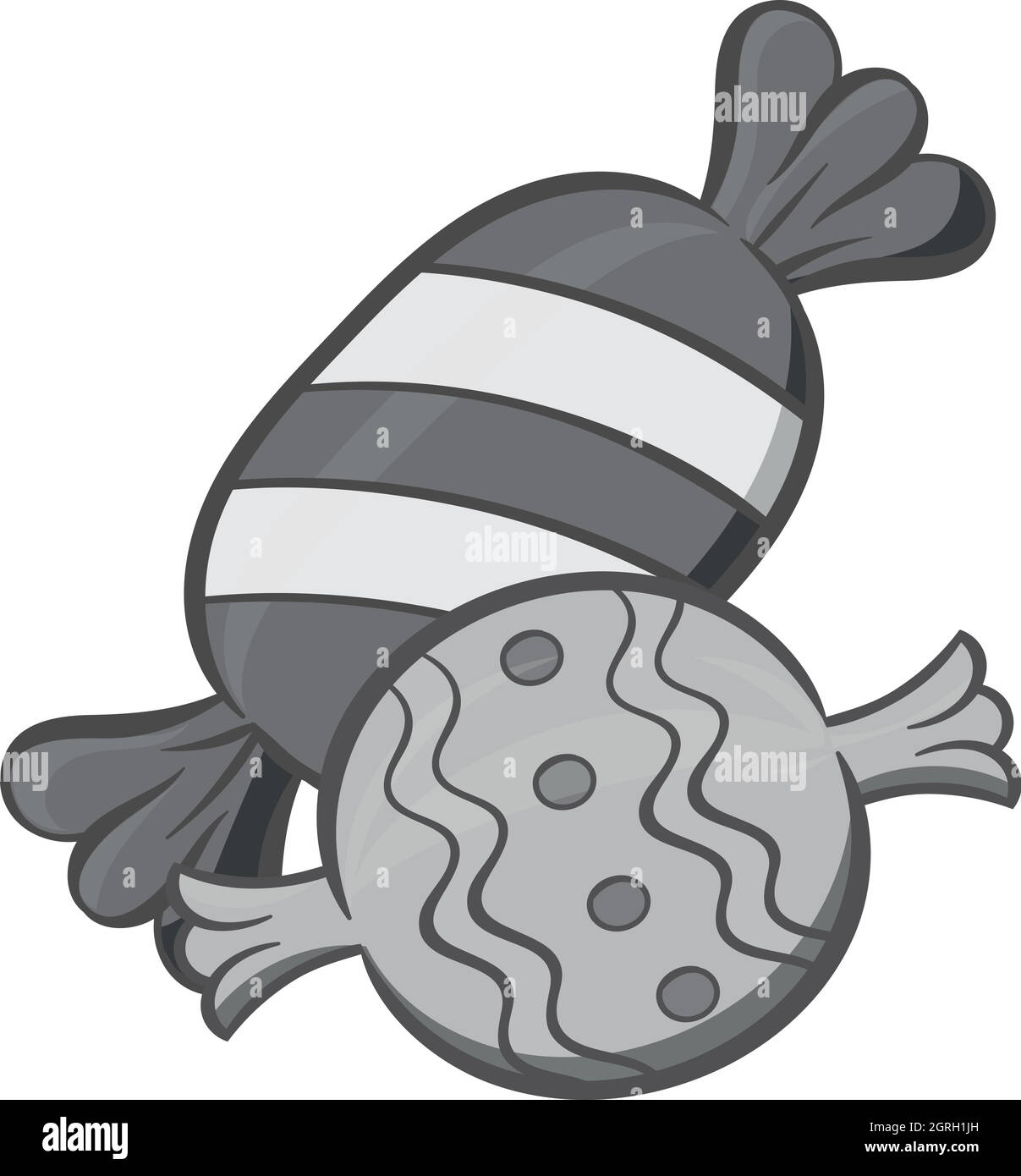 Candy icon symbol black hi-res stock photography and images - Alamy