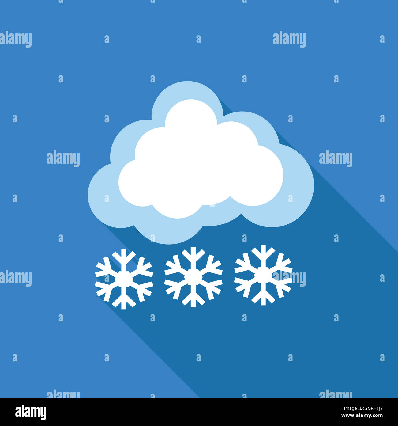 Snow icon hi-res stock photography and images - Alamy