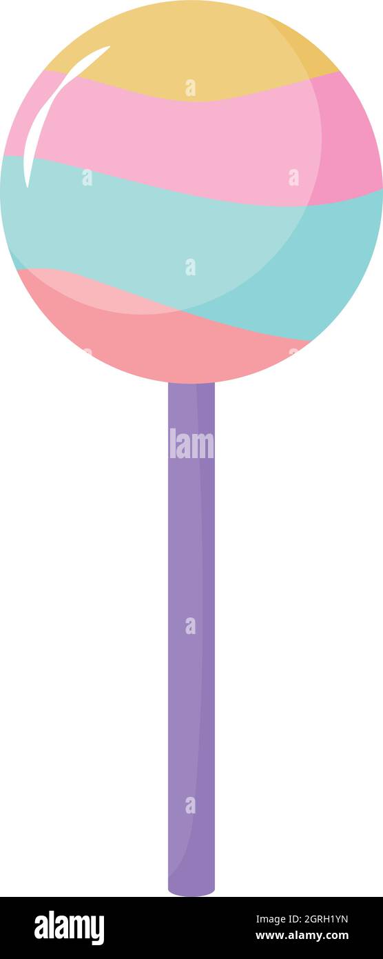 candy in stick Stock Vector Image & Art - Alamy