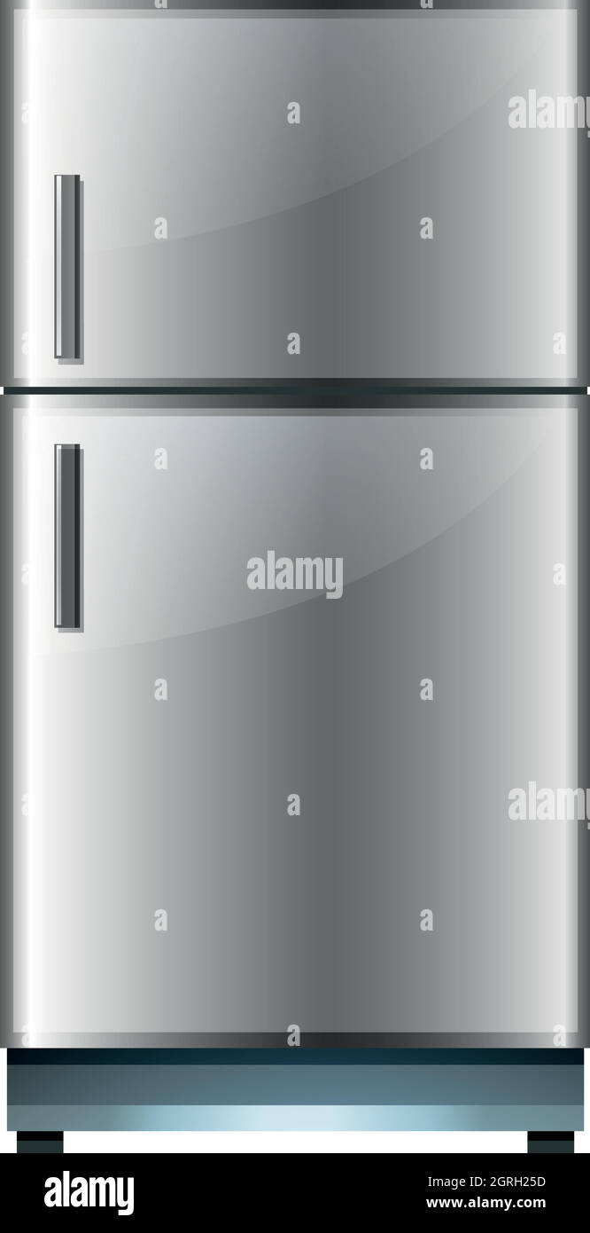 Refrigerator with two doors Stock Vector Image & Art - Alamy