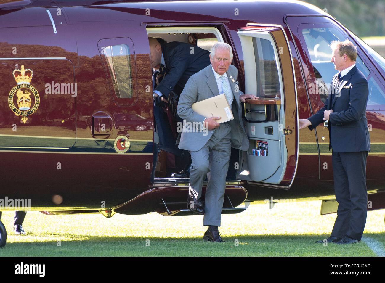 Edinburgh, Scotland, UK. 1st Oct, 2021. PICTURED: HRH Prince Charles ...