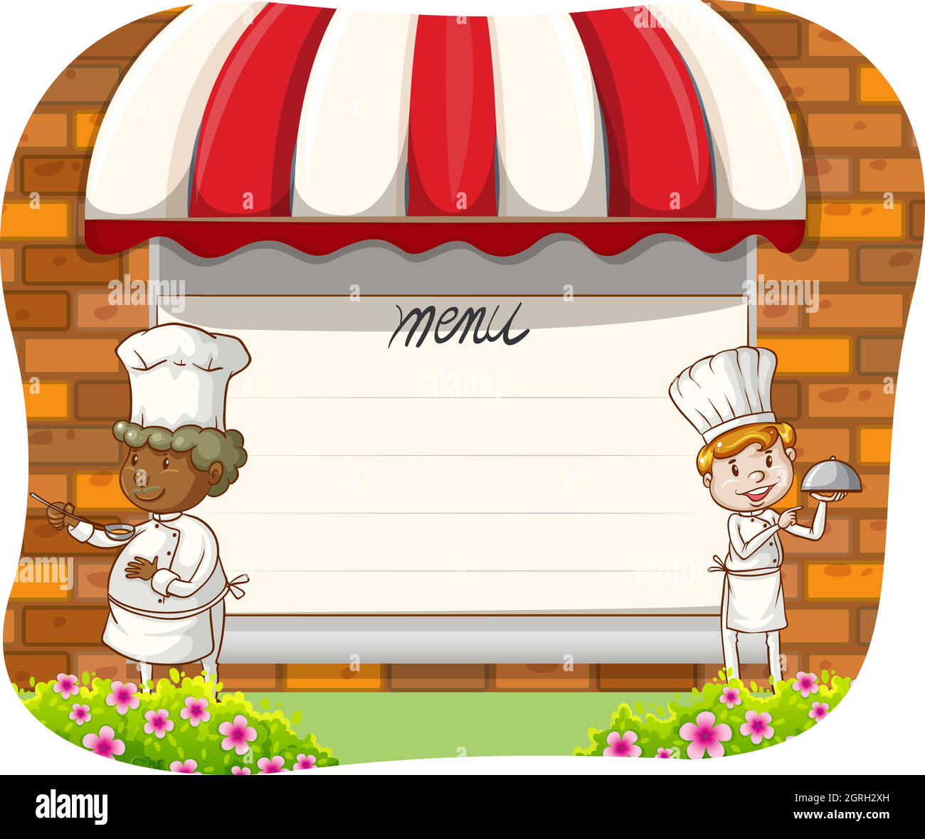 Menu picture Cut Out Stock Images & Pictures - Alamy
