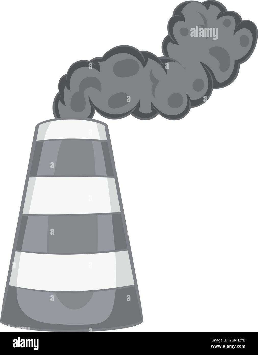 Environmental pollution smoke from Stock Vector Images - Alamy
