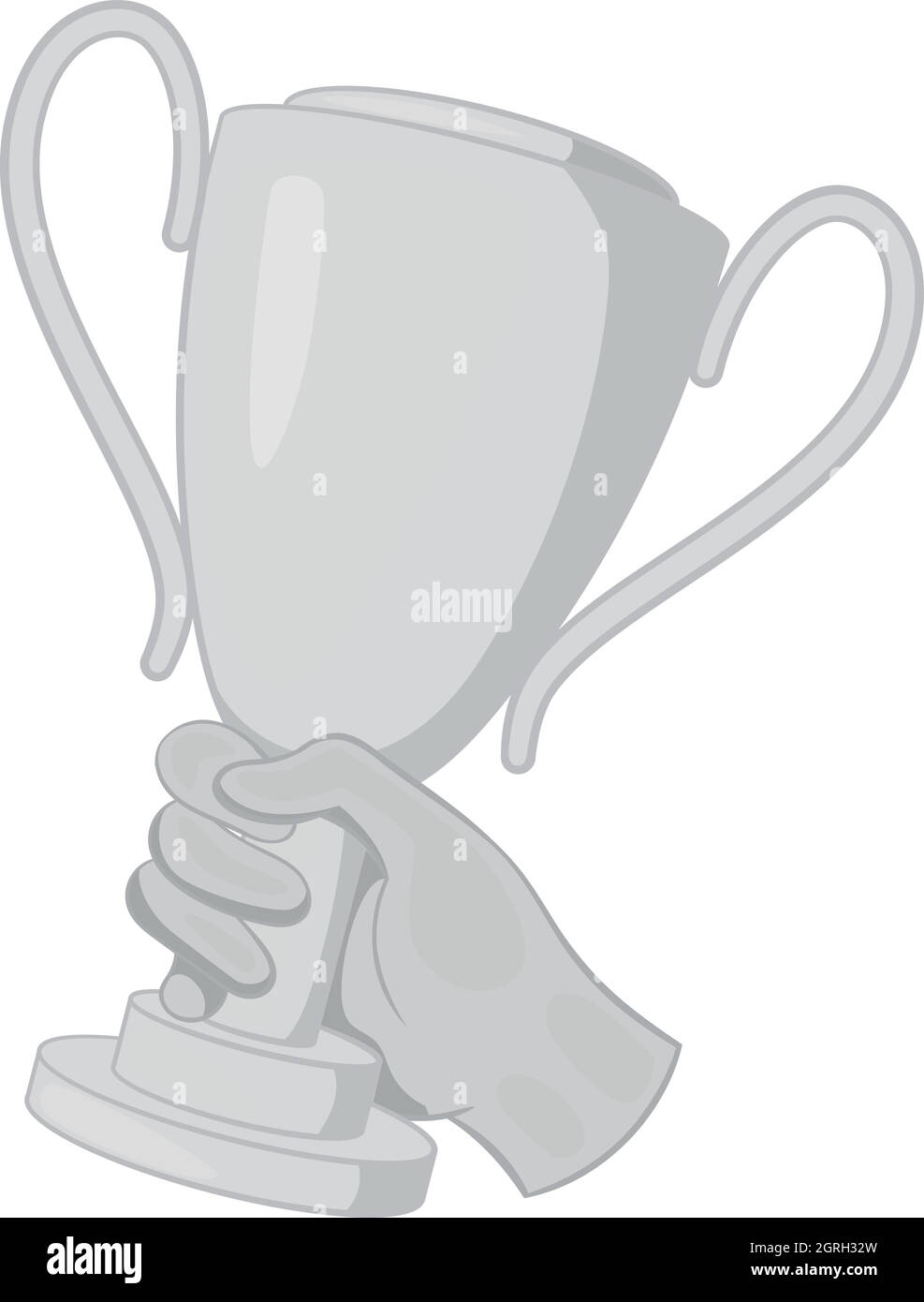 Black metal cup Stock Vector Images - Alamy