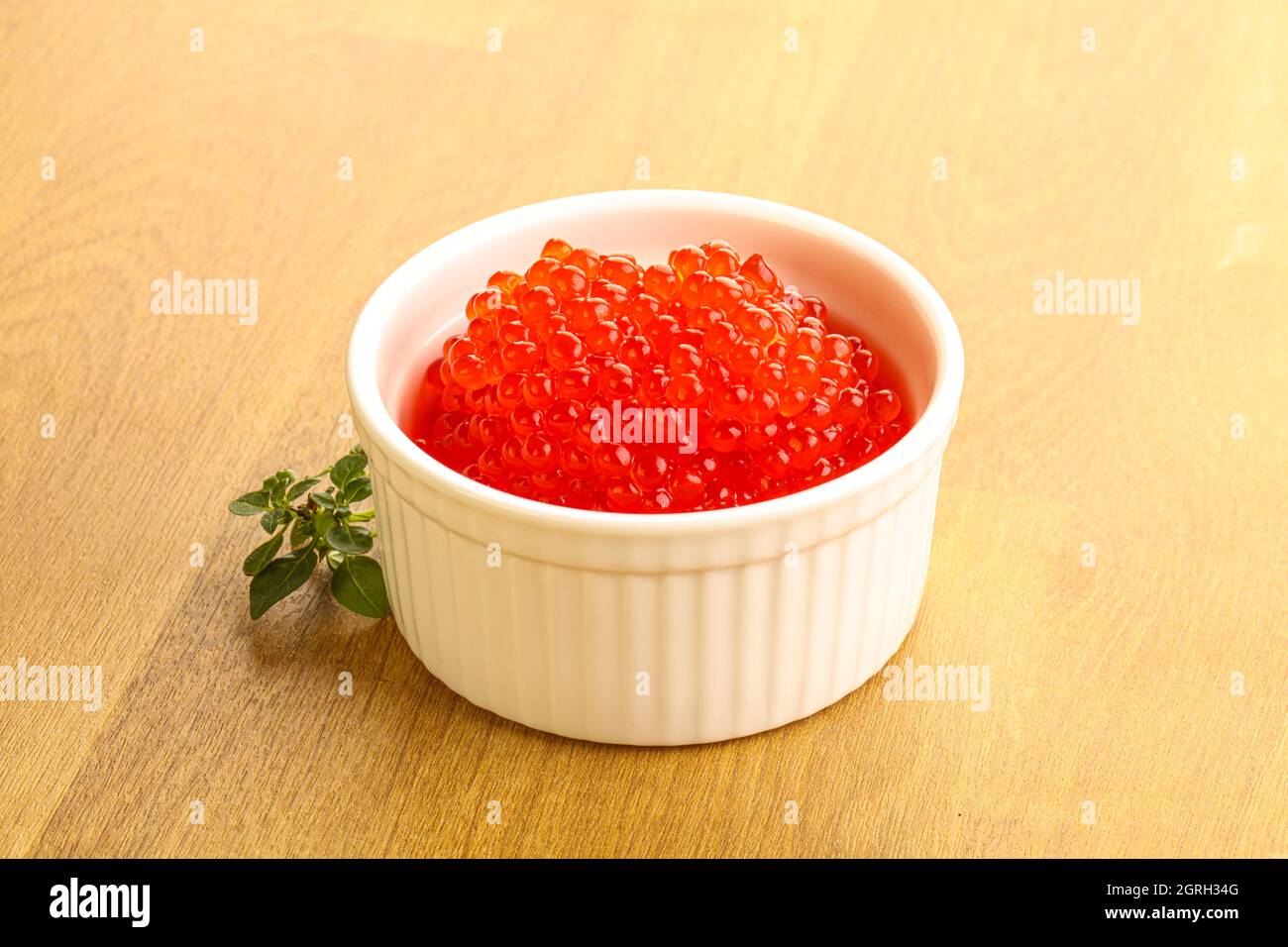 Russian Red caviar in the bowl Stock Photo - Alamy