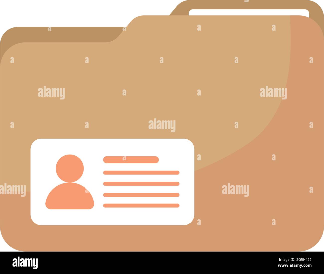 beige folder design Stock Vector Image & Art - Alamy