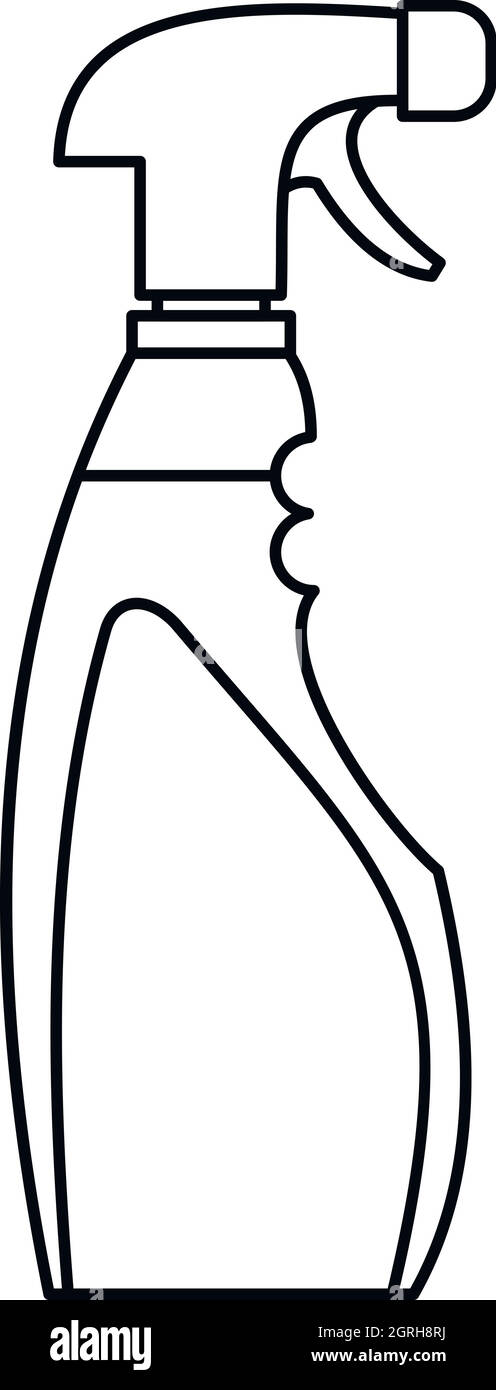 Cleaner for windows icon, outline style Stock Vector Image & Art - Alamy