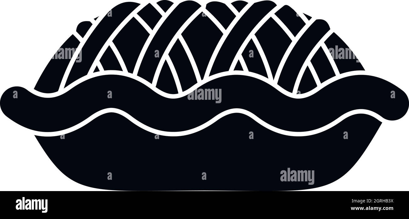 Pie icon in simple style Stock Vector Image & Art - Alamy