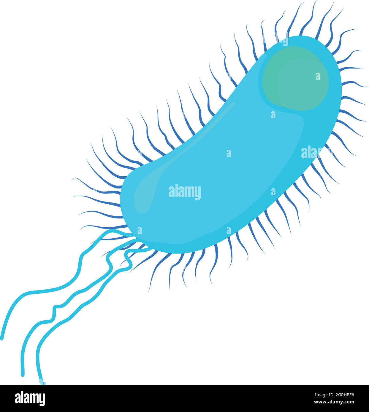 Cartoon bacterium hi-res stock photography and images - Alamy