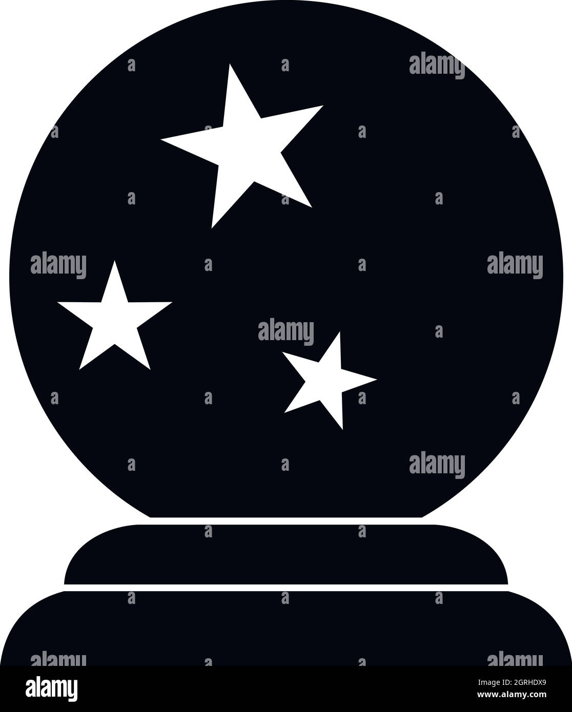 Magic ball icon, simple style Stock Vector Image & Art - Alamy