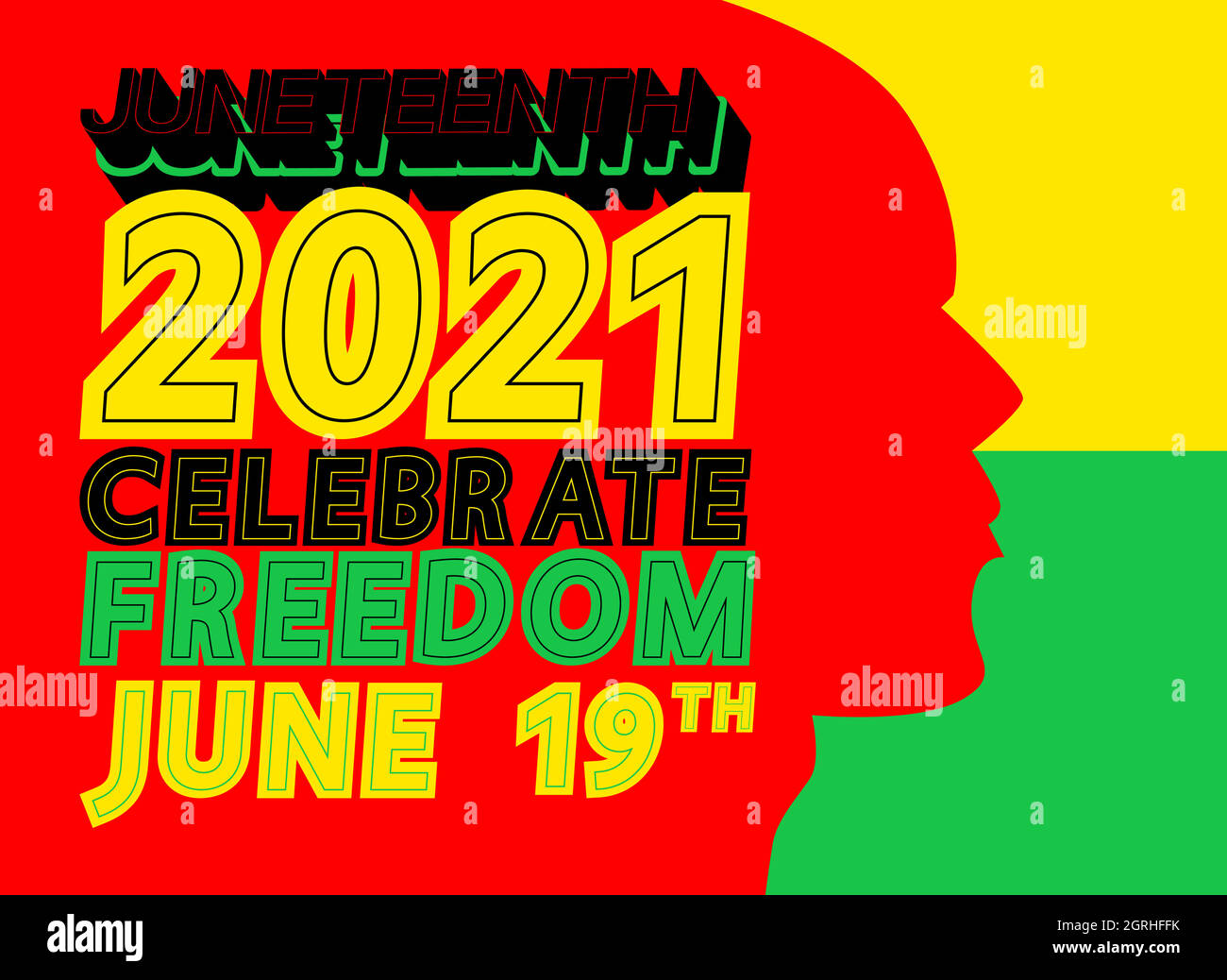 Juneteenth Independence Day Stock Vector Image & Art - Alamy
