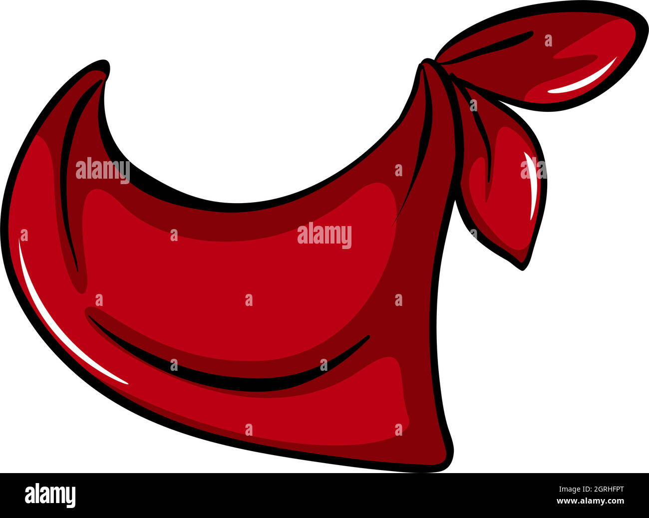 Scarf white background Stock Vector Images - Alamy
