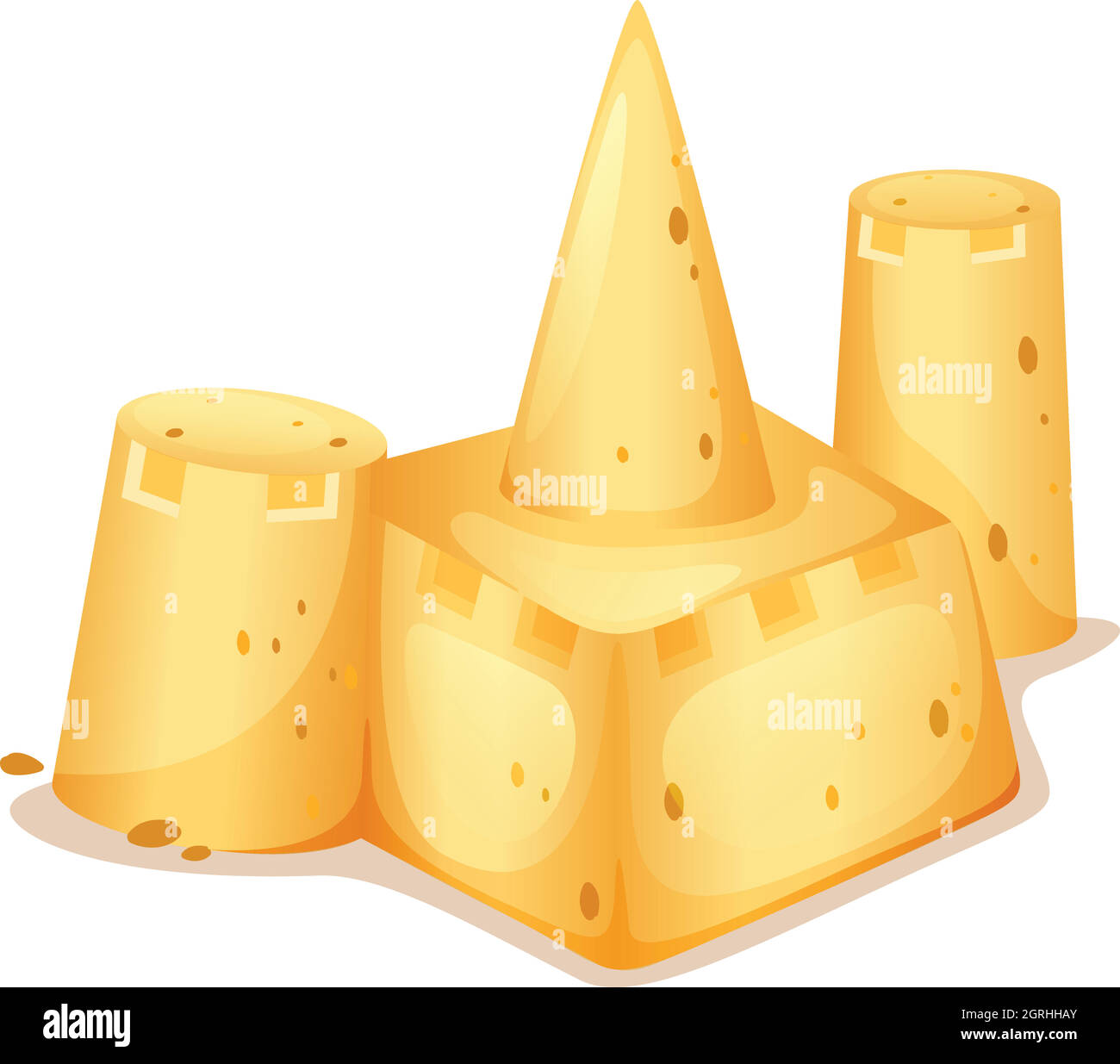 Castle is a Cut Out Stock Images & Pictures - Alamy