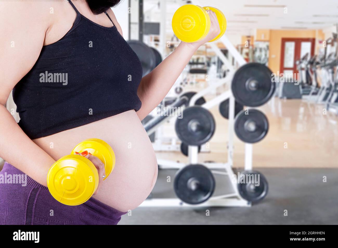 Concept weight woman midsection hi-res stock photography and images - Alamy