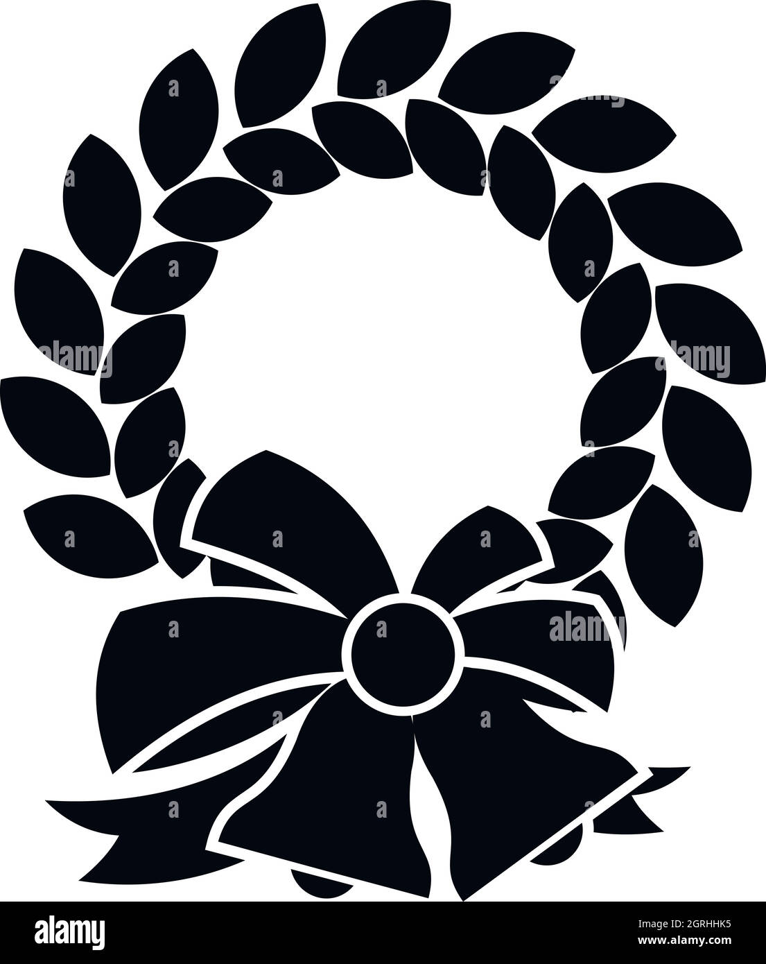 Christmas wreath postcard Cut Out Stock Images & Pictures - Alamy