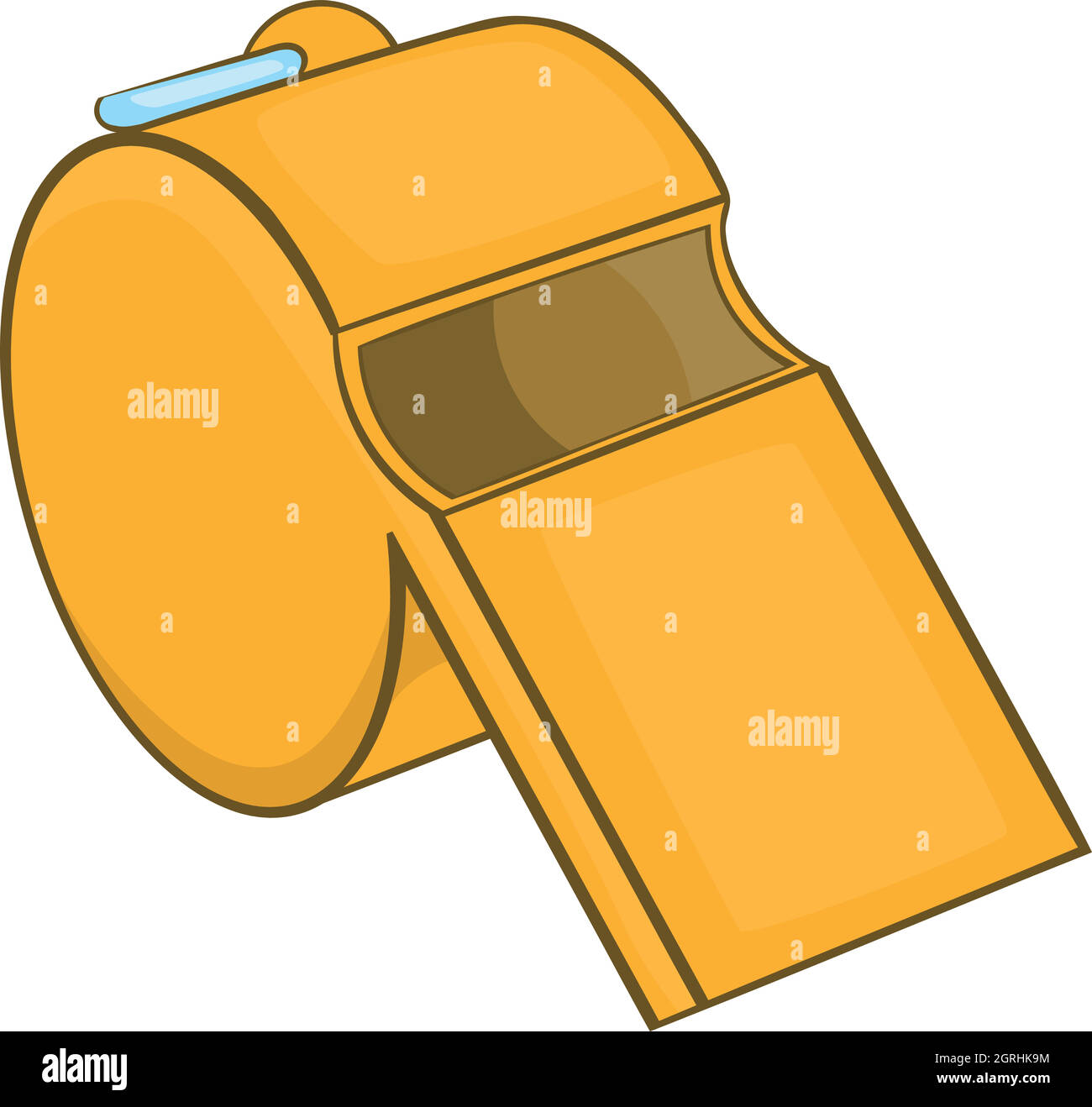 Sports whistle icon, cartoon style Stock Vector Image & Art - Alamy