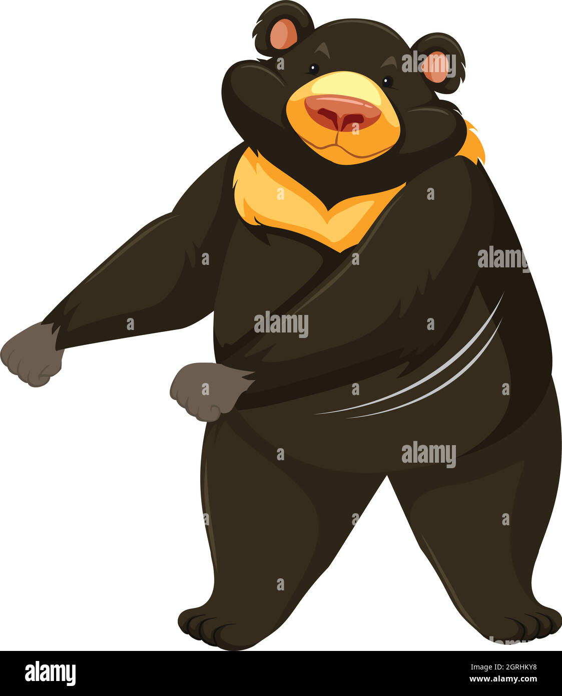 Black white image performance Stock Vector Images - Alamy