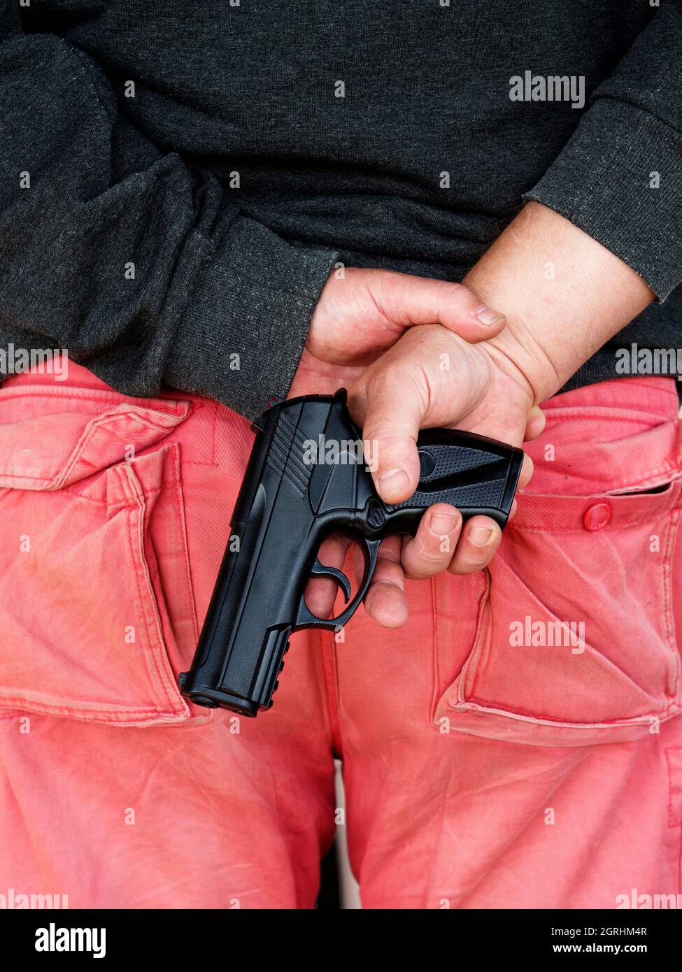Man behind the gun hi-res stock photography and images - Alamy