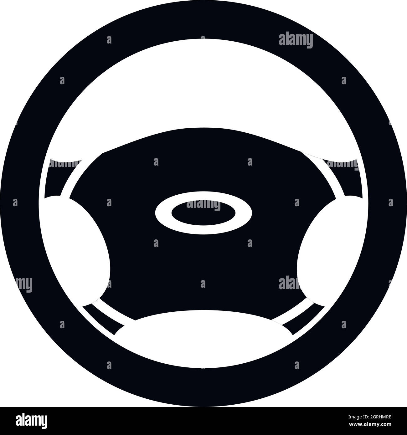 Steering, wheel icon, simple style Stock Vector Image & Art - Alamy