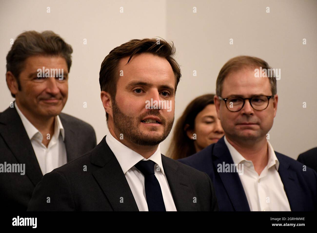 Copenhagen, Denmark.,01 October 2021, /Denmark ministrer for finance ...