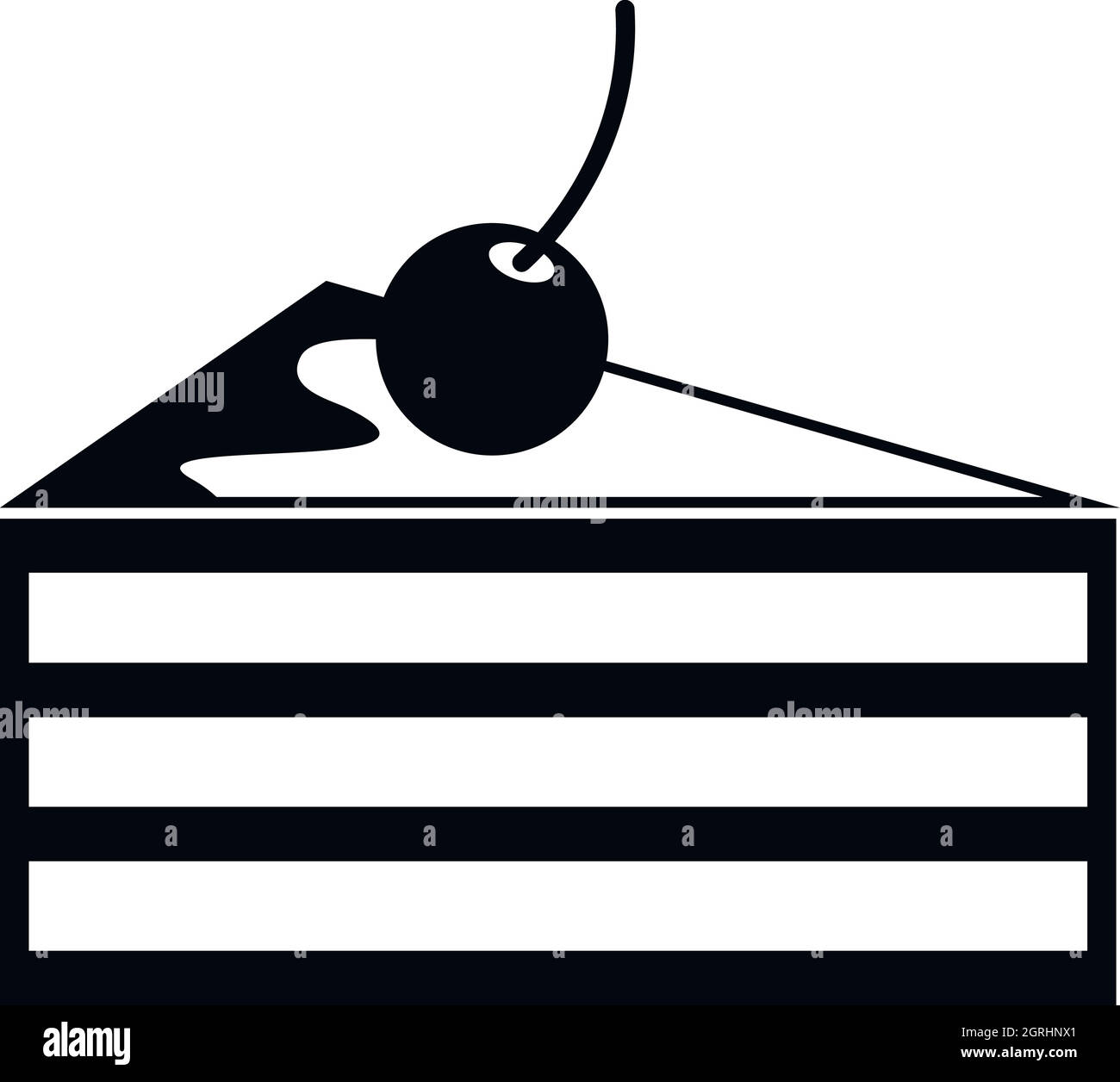 Simple tart Stock Vector Images - Alamy