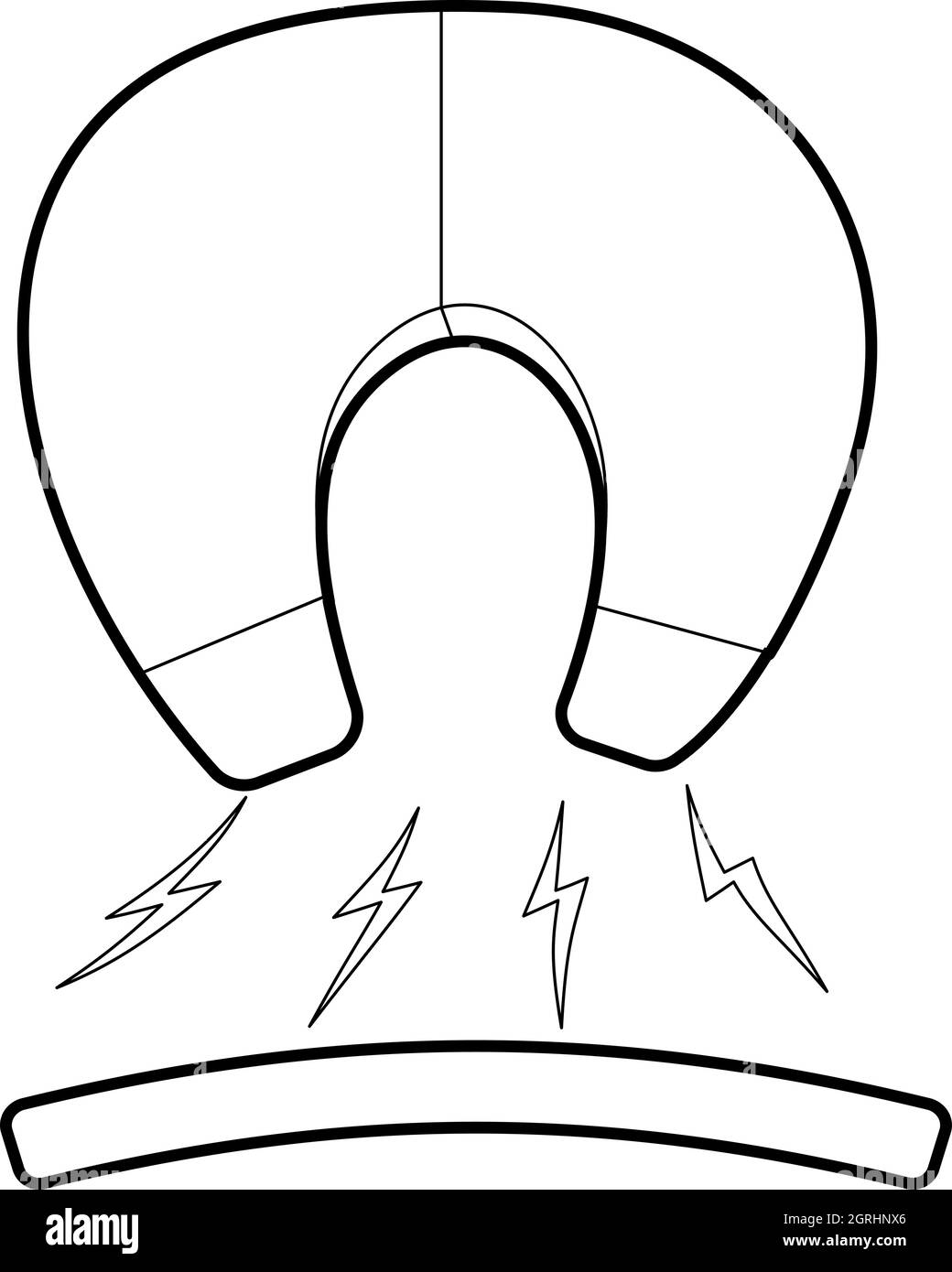 Magnet icon, isometric 3d style Stock Vector Image & Art - Alamy