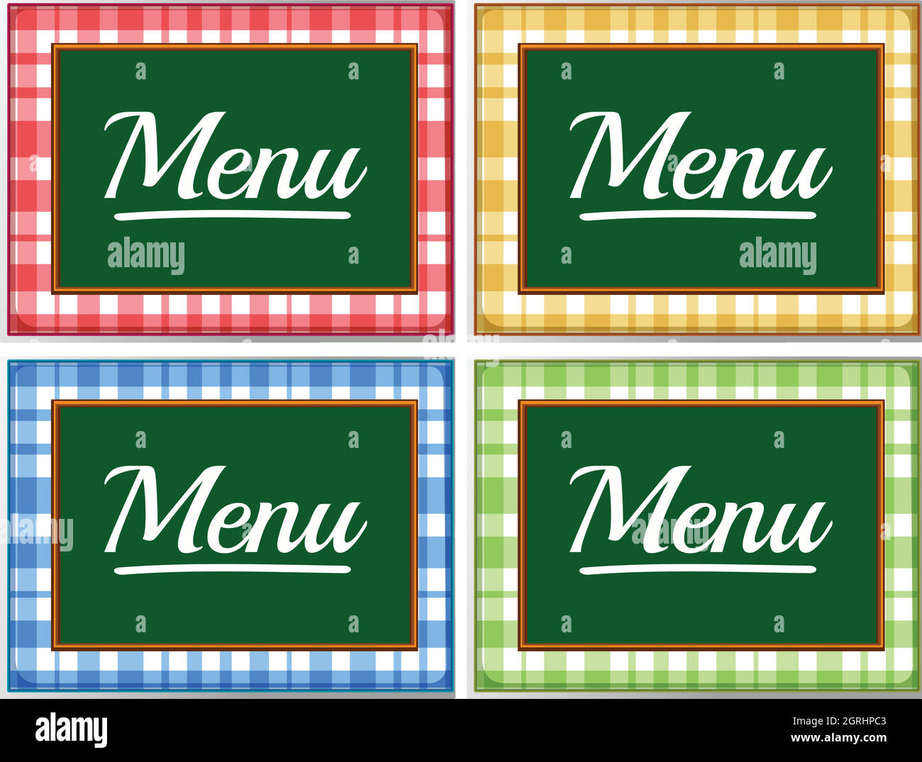 Label design with different colors Stock Vector Image & Art - Alamy