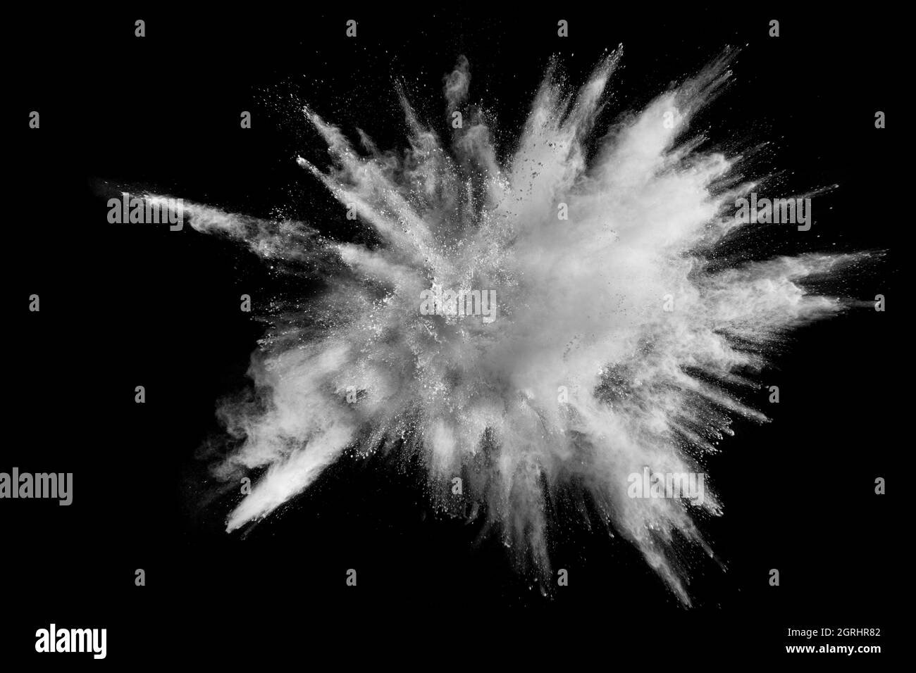Dust Splashing Against Black Background Stock Photo - Alamy