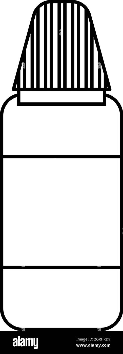 Plastic bottle icon, outline style Stock Vector Image & Art - Alamy