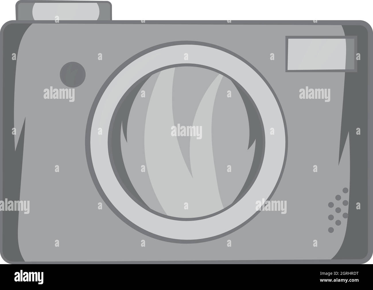 Black camera icon isolated Stock Vector Images - Alamy