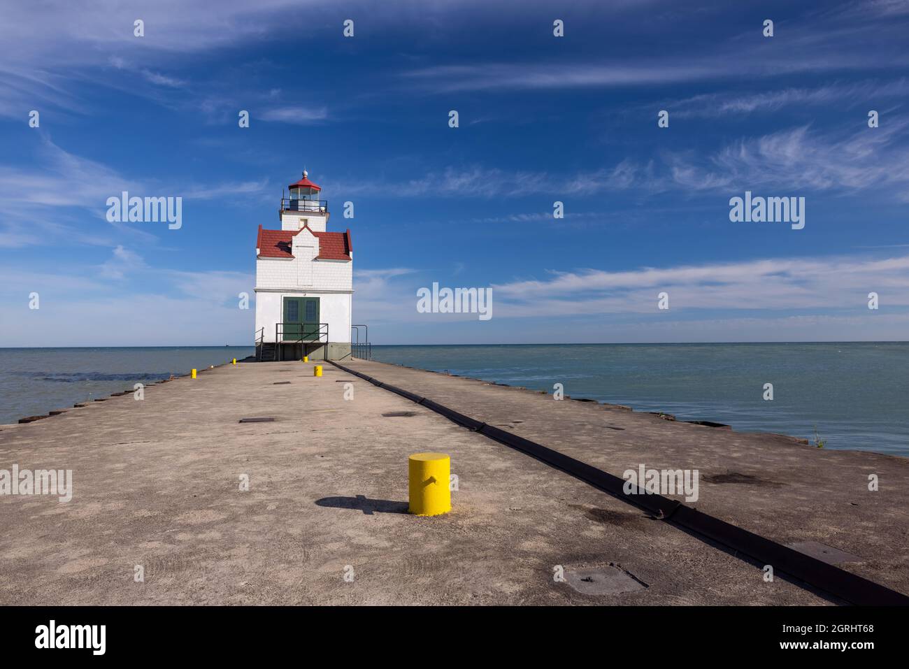 Kewaunee lighthouse hi-res stock photography and images - Alamy